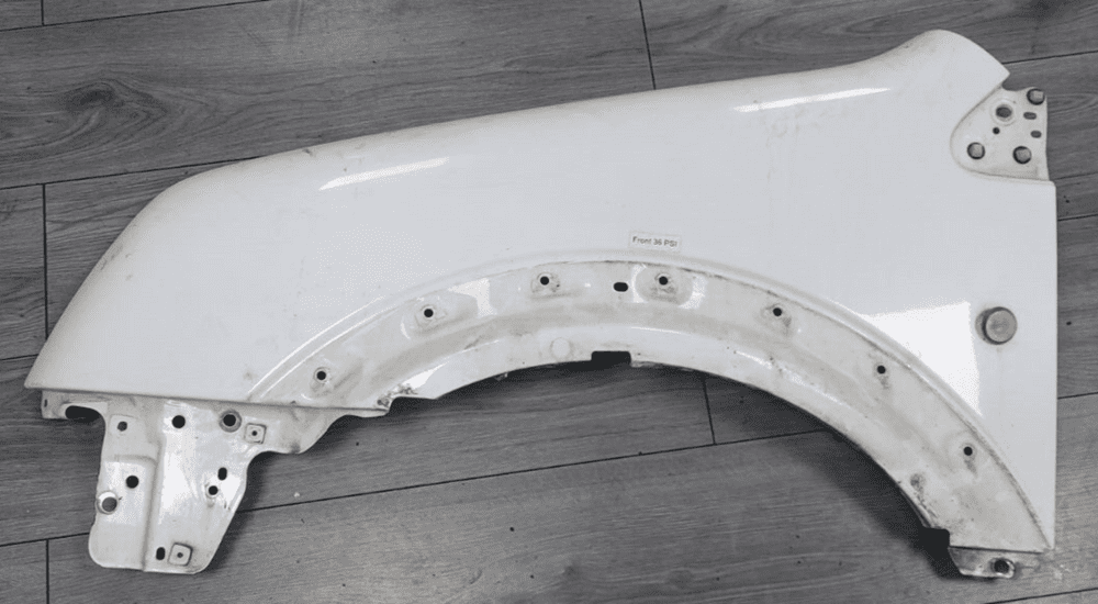 GENUINE FORD TRANSIT CONNECT PASENGER SIDE WING FENDER FROZEN WHITE ...