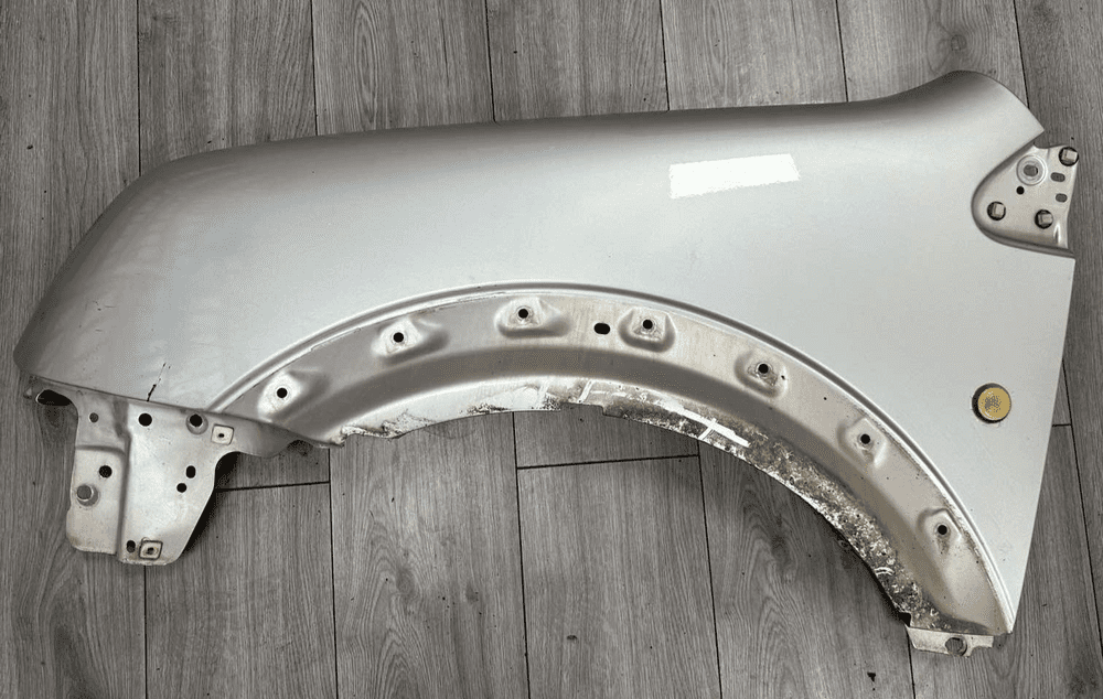 GENUINE FORD TRANSIT CONNECT PASSENGER WING FENDER MOONDUST SILVER 2002 ...
