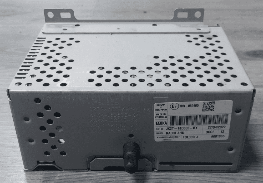 GENUINE FORD TRANSIT CUSTOM DAB RADIO PLAYER JK2T-18D832-BY 2612607 ...