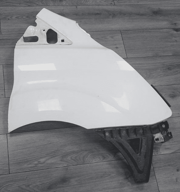 GENUINE FORD TRANSIT CUSTOM DRIVER RIGHT FRONT WING FROZEN WHITE 2012 ...