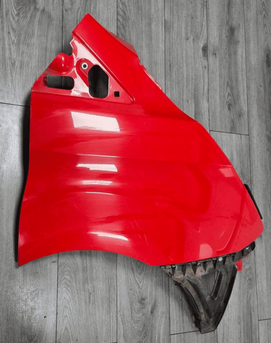 GENUINE FORD TRANSIT CUSTOM DRIVER RIGHT WING FENDER RACE RED 2012 - 2017