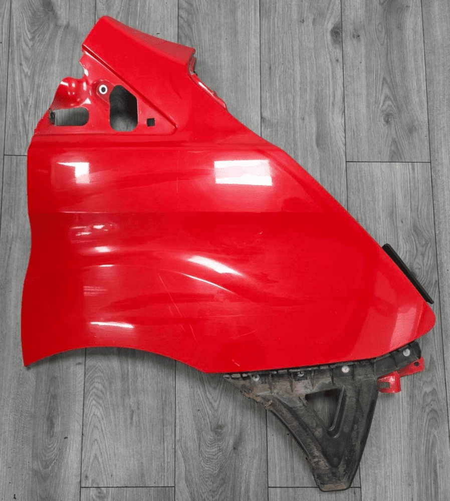 GENUINE FORD TRANSIT CUSTOM DRIVER RIGHT WING FENDER RACE RED 2012 - 2017