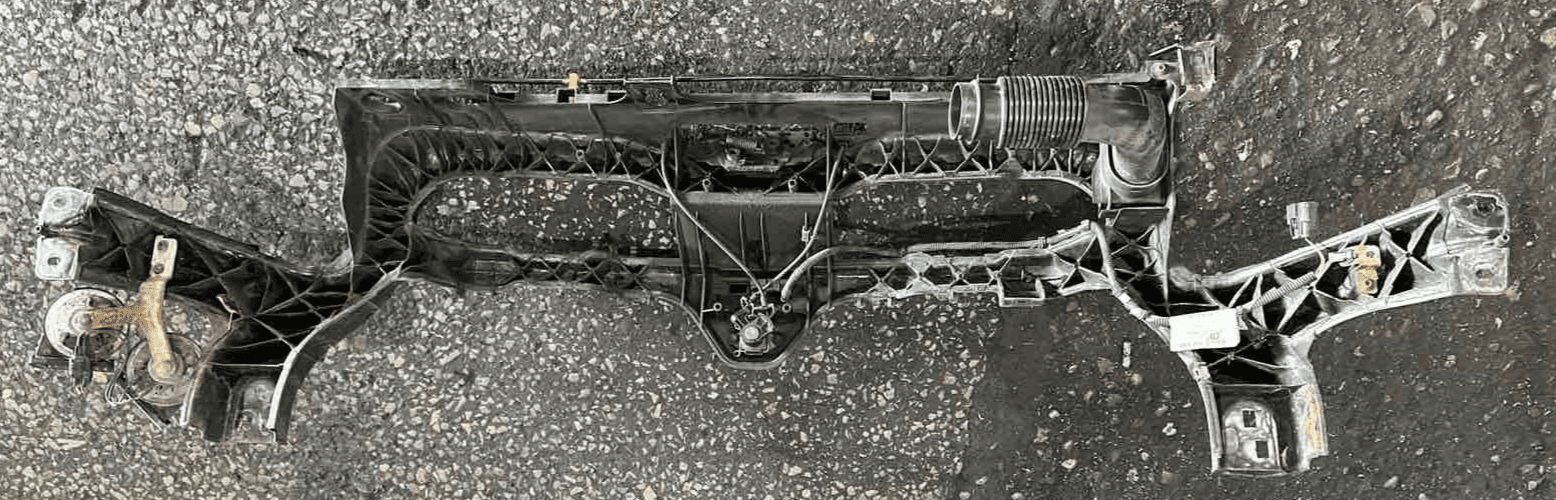 GENUINE FORD TRANSIT CUSTOM FRONT SLAM PANEL HOUSING JK21-8B041-AA 2018 ...