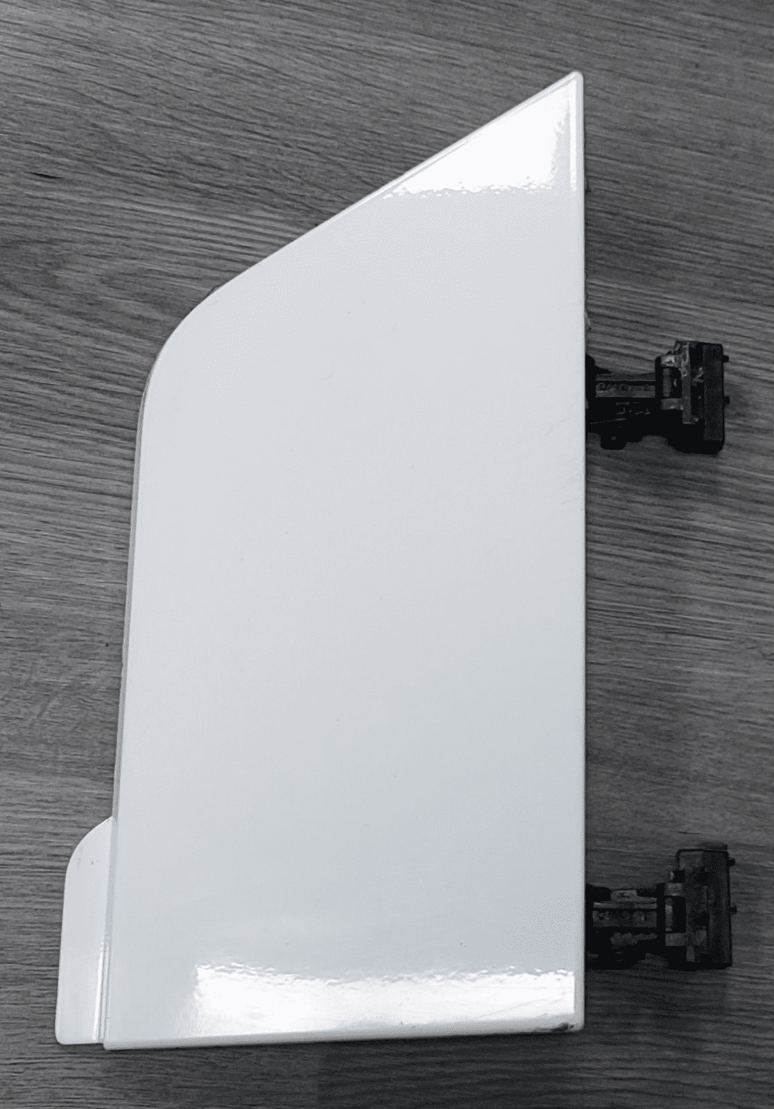 GENUINE FORD TRANSIT CUSTOM FUEL FLAP COVER FROZEN WHITE 2012-2023