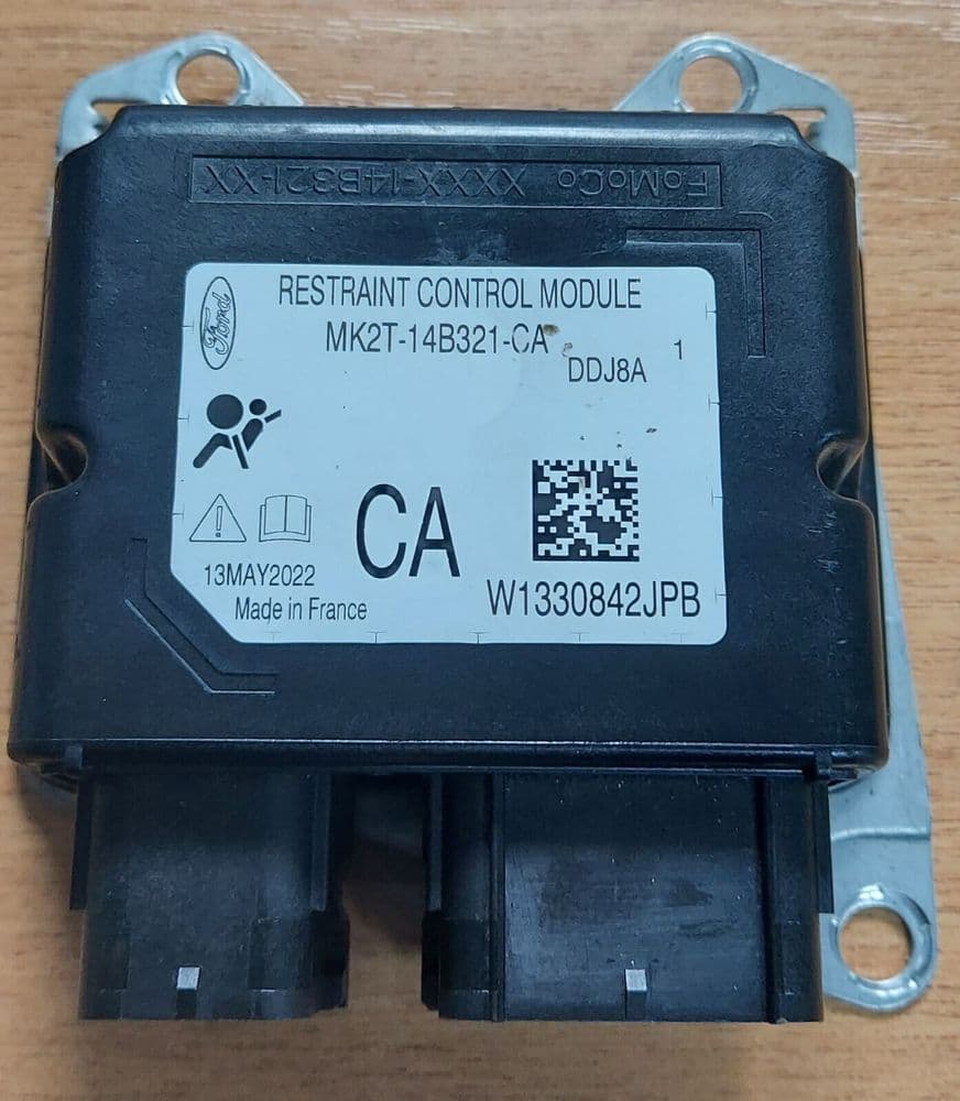 GENUINE FORD TRANSIT CUSTOM MK8 AIR BAG SRS MODULE MK2T-14B321-CA 2017 ...