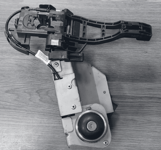 GENUINE FORD TRANSIT CUSTOM / MK8 RIGHT DRIVER FRONT DOOR LOCK 2017-2023