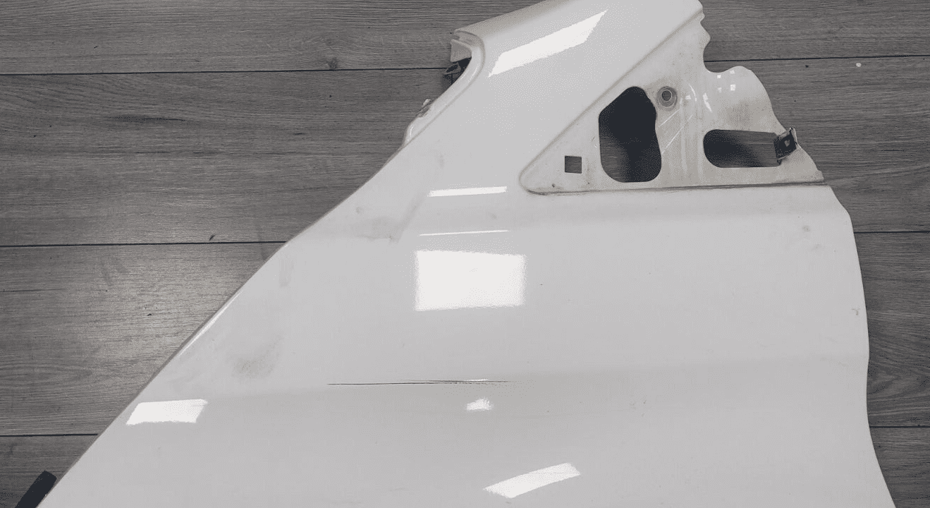 GENUINE FORD TRANSIT CUSTOM PASSENGER LEFT FRONT WING FROZEN WHITE 2012 ...