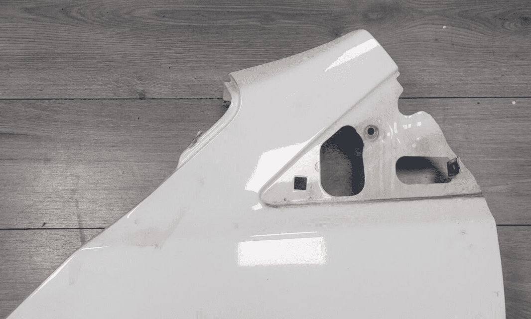 GENUINE FORD TRANSIT CUSTOM PASSENGER LEFT FRONT WING FROZEN WHITE 2012 ...