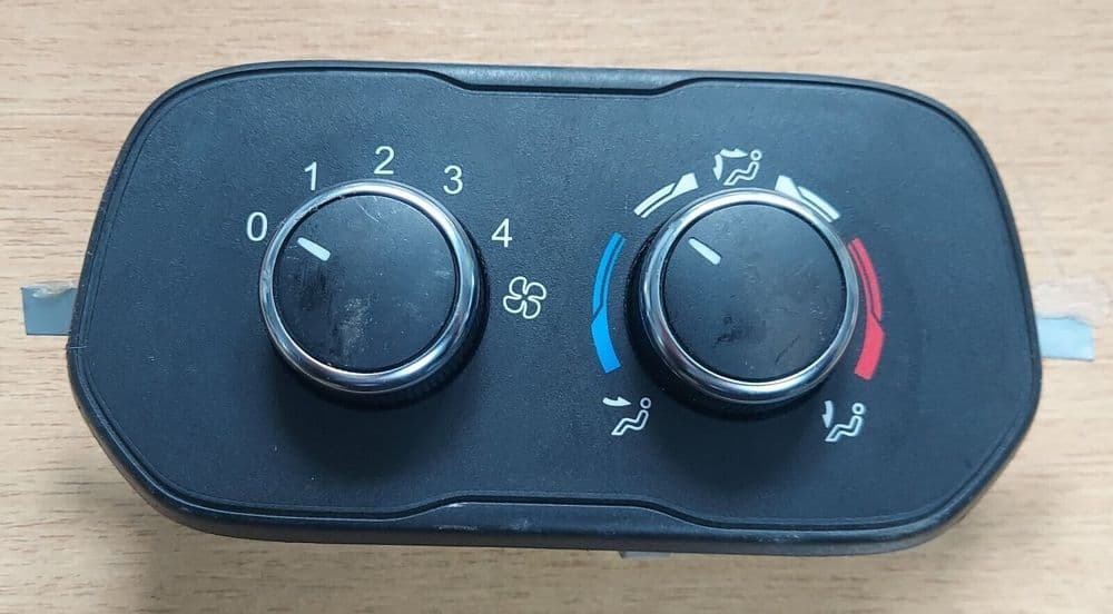 GENUINE FORD TRANSIT CUSTOM REAR HEATER CONTROL PANEL JK2T-19980-NA ...