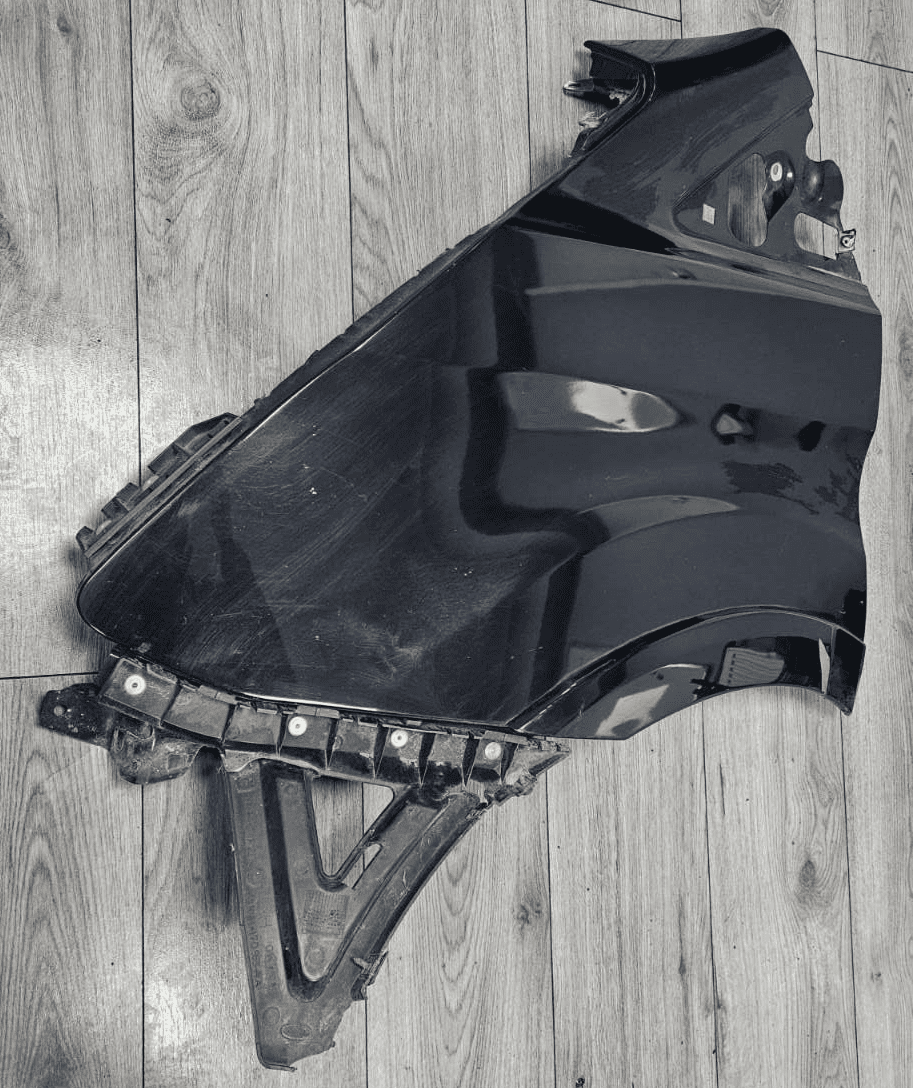 GENUINE FORD TRANSIT CUSTOM SPORT PASSENGER LEFT WING MIDNIGHT BLACK ...