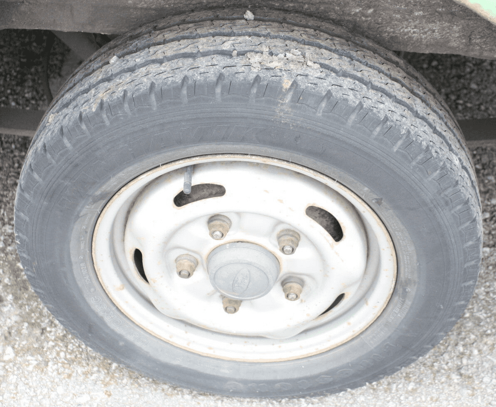 GENUINE FORD TRANSIT MK6 15" STEEL WHEEL 5 STUD 195/75 R15C 2000-2006