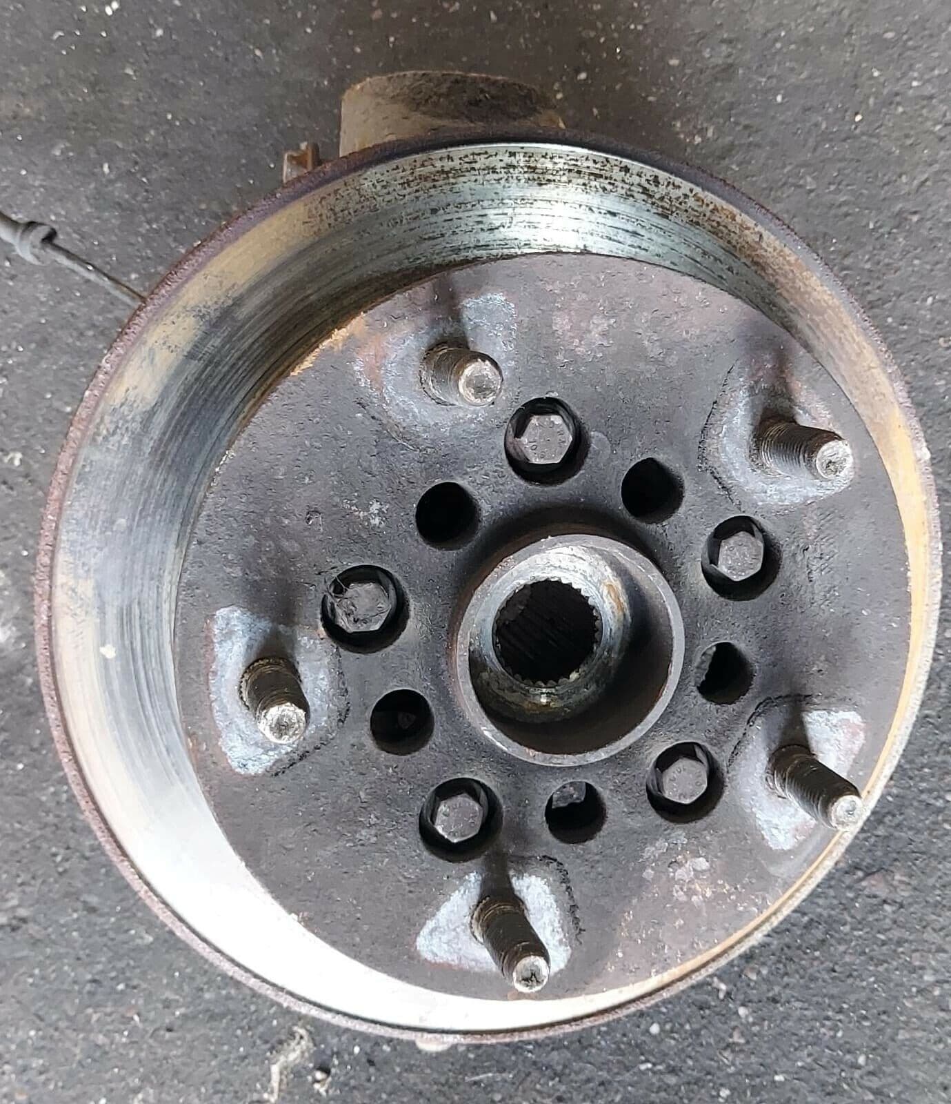 GENUINE FORD TRANSIT MK7 VAN NS LEFT FRONT HUB KNUCKLE 5 STUD 2007 -2014
