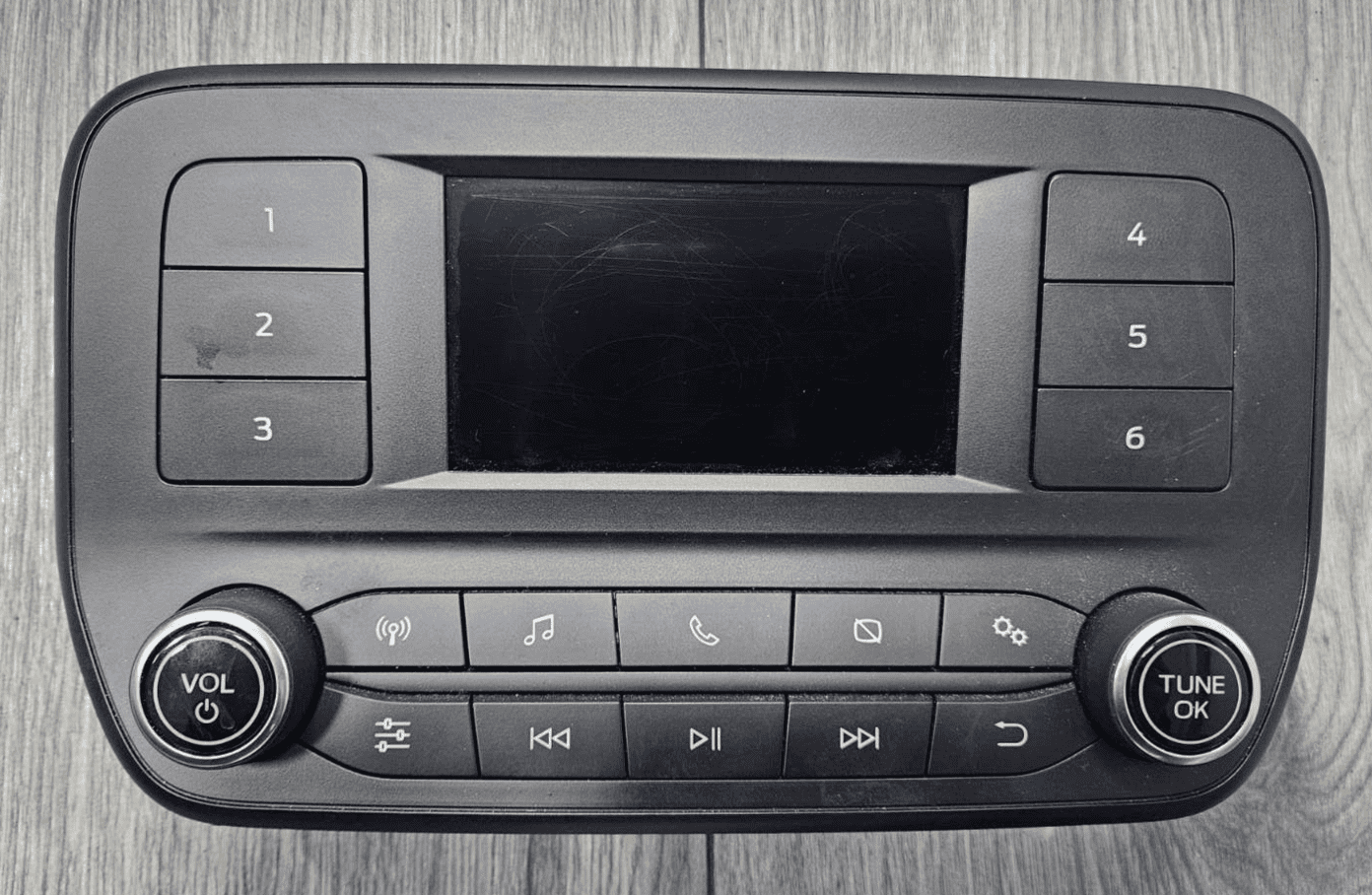 GENUINE FORD TRANSIT MK9 RADIO DISPLAY SCREEN BUTTONS H1BT-18B955-EG ...