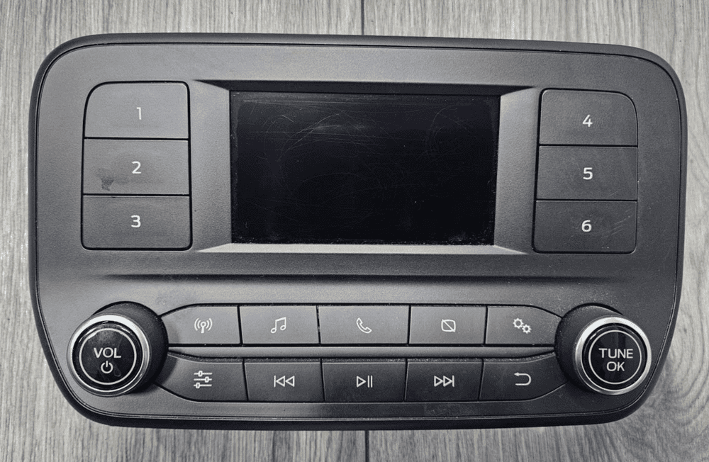 GENUINE FORD TRANSIT MK9 RADIO DISPLAY SCREEN BUTTONS H1BT-18B955-EG ...