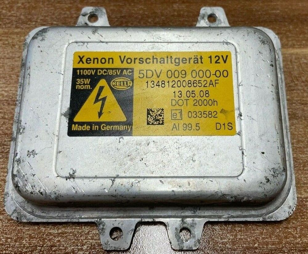 GENUINE HELLA XENON FRONT LIGHT HEADLIGHT BALLAST MODULE D1S 5DV009000-00