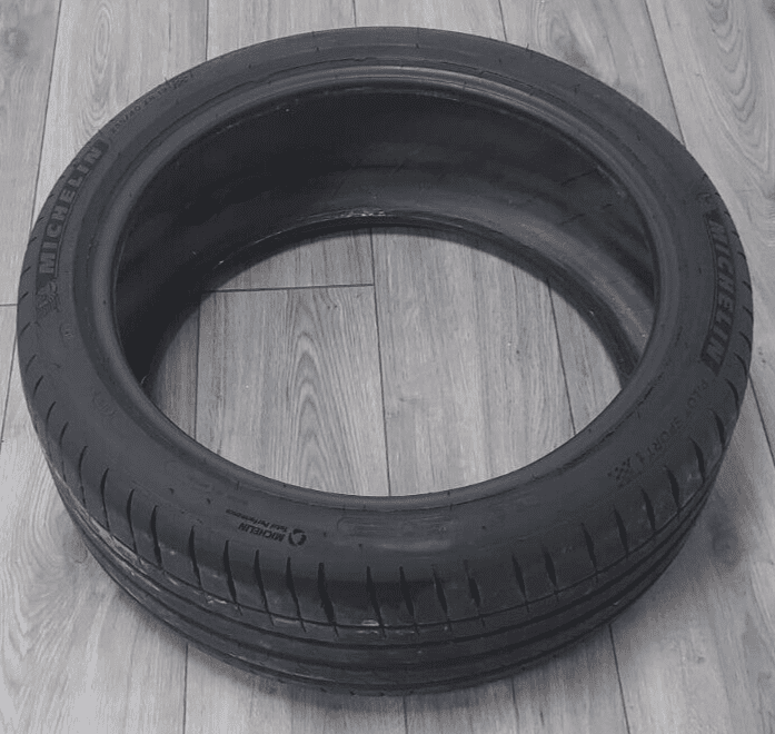 GENUINE MICHELIN PILOT SPORT 4 PART WORN TYRE 6MM TREAD 235 40 19 NO ...