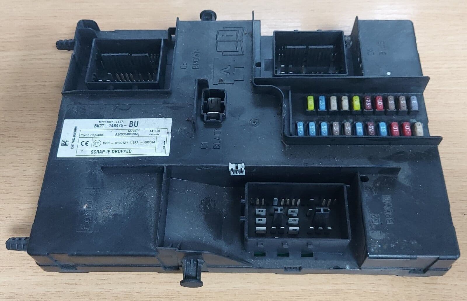 GENUINE TRANSIT CUSTOM 2 2 TDCi BODY CONTROL MODULE BK2T-14B476-BU 2012 ...