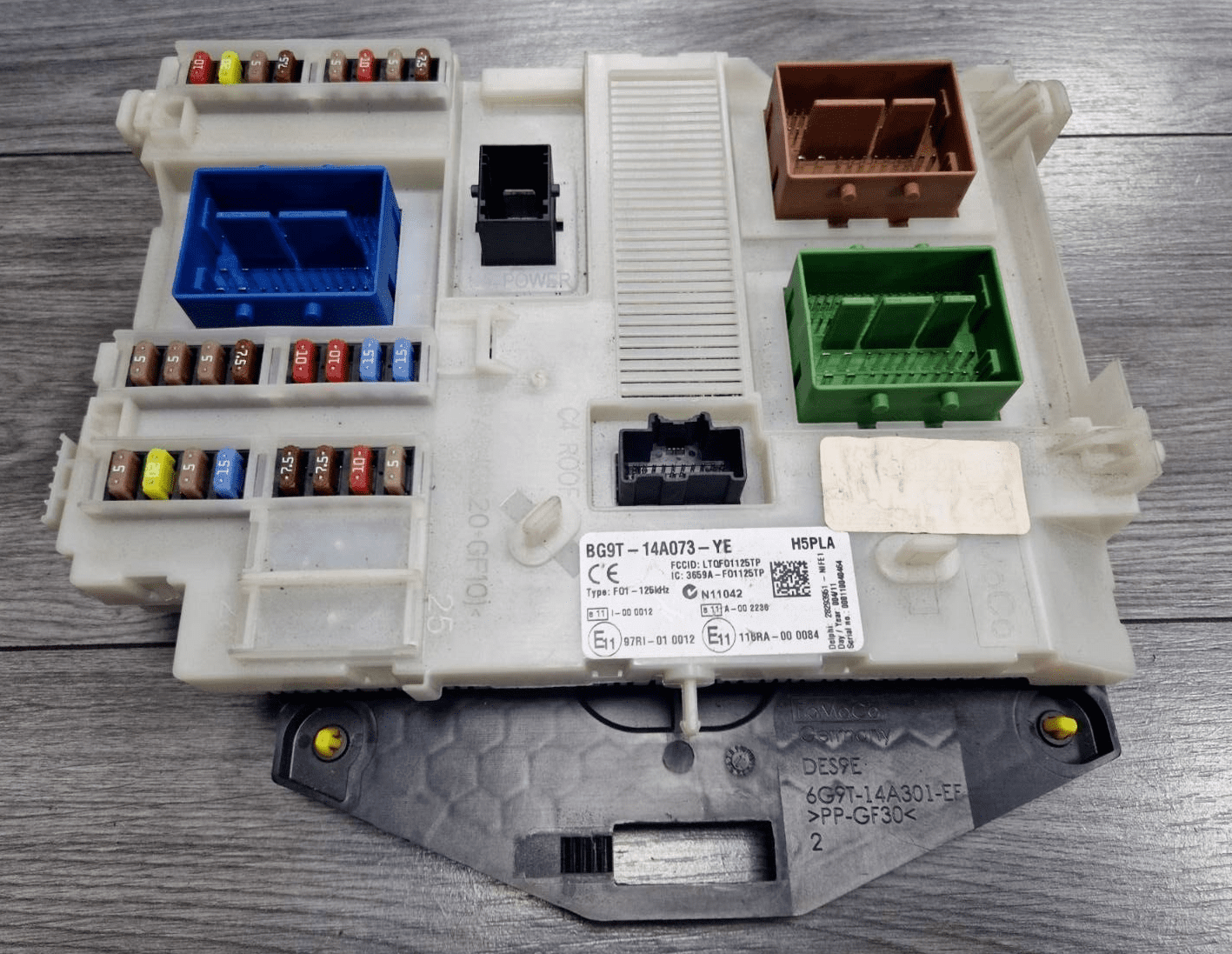 MONDEO MK4 2 2 TDCI BODY CONTROL MODULE FUSE BOX BCM BG9T-14A073-YH ...