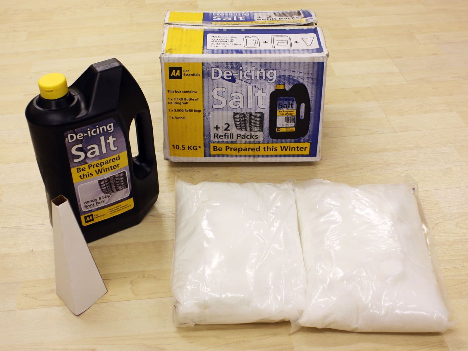 Patio Pathway Driveway FAST De-Icing Salt Kit 10 5kg - FREE NEXT DAY ...