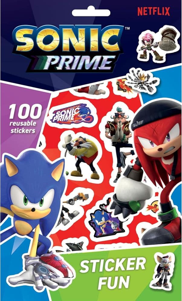 Alligator; Sonic Prime Sticker Pack