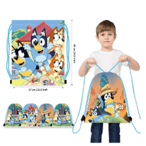 Bluey Drawstring Backpack Bag Assortment