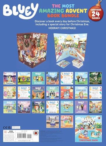 Bluey The Most Amazing Advent Book Bundle