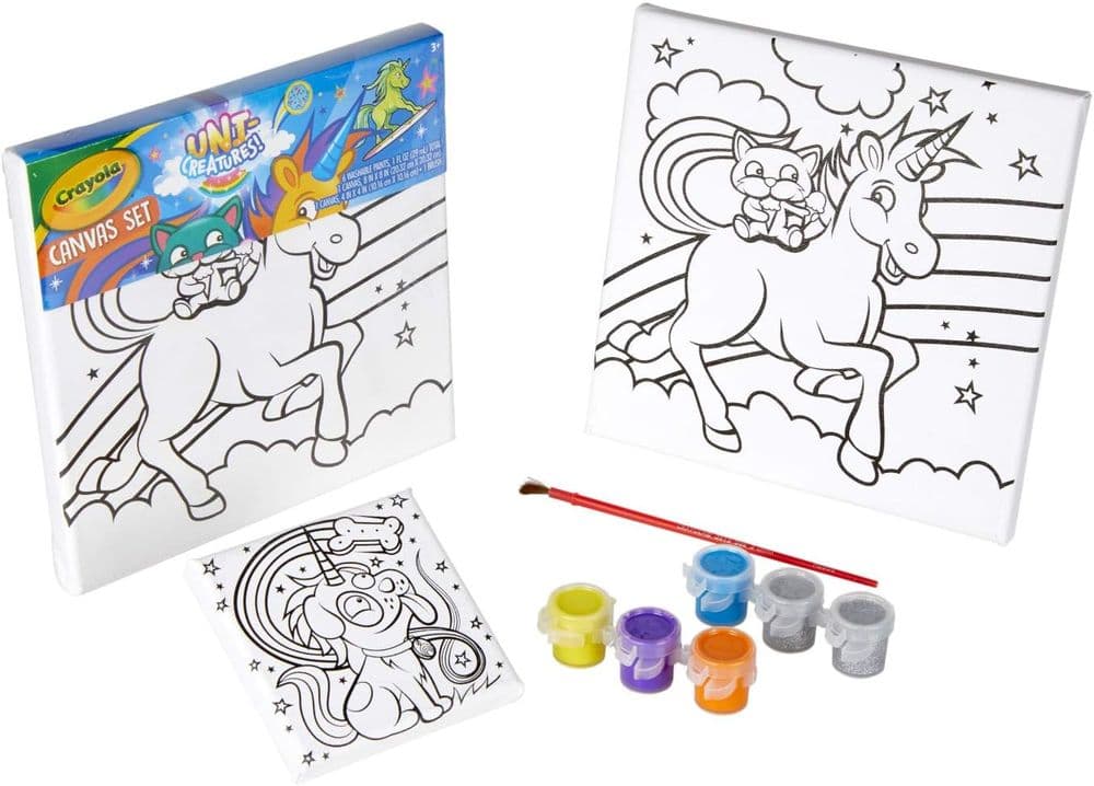 Crayola Uni-Creatures Canvas Set