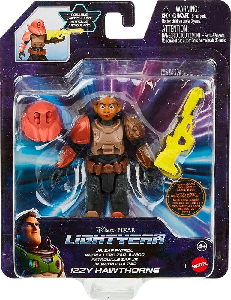 Disney Pixar Lightyear Jr Zap Patrol Izzy Hawthorne Action Figure