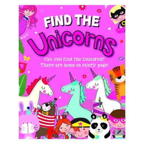 Find the Unicorns Activity Book