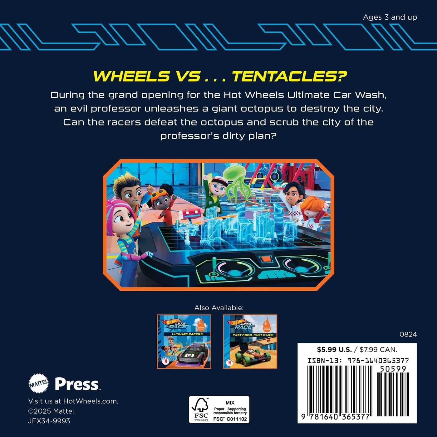 Hot Wheels Let s Race Attack of the Giant Octopus Attack of Giant ...