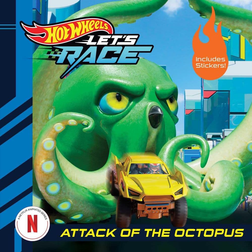 Hot Wheels Let s Race Attack of the Giant Octopus Attack of Giant ...