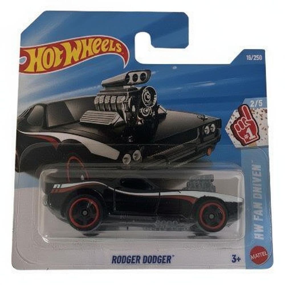 Hot Wheels Rodger Dodger Red and Black