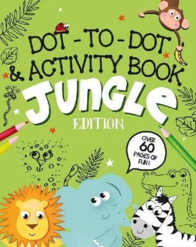 Jungle Dot To Dot Activity Book
