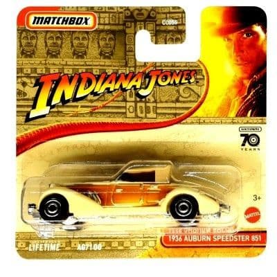 Matchbox Indiana Jones 1936 Auburn Speedster 851 Car