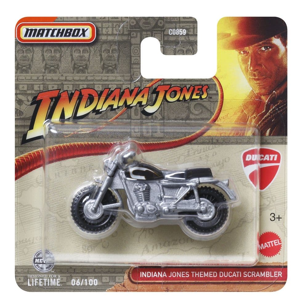 Matchbox Indiana Jones Ducati Scrambler