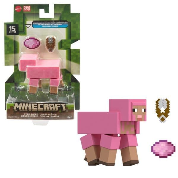 Minecraft Dyed Sheep Figure