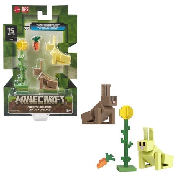 Minecraft Rabbits Figures