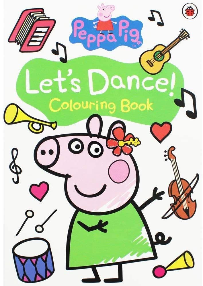 Peppa Pig Lets Dance Colouring Book