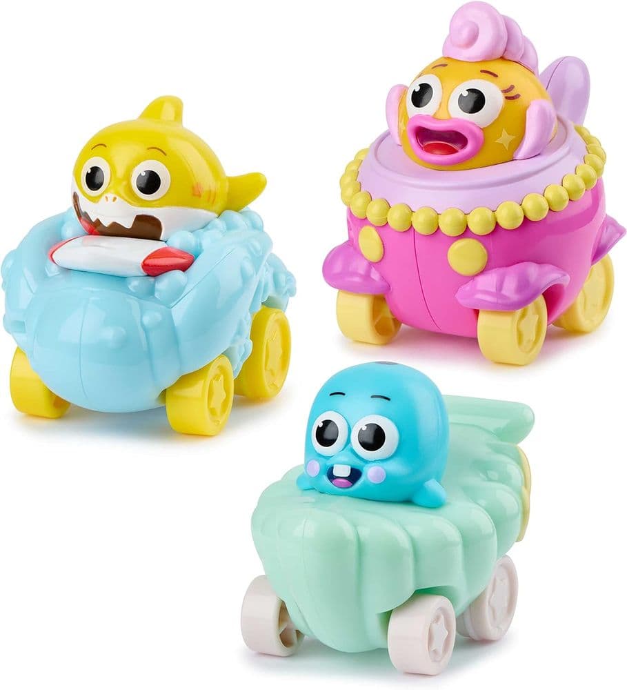 Pinkfong Baby Shark Speedy Sea Pull Back Vehicle Assortment