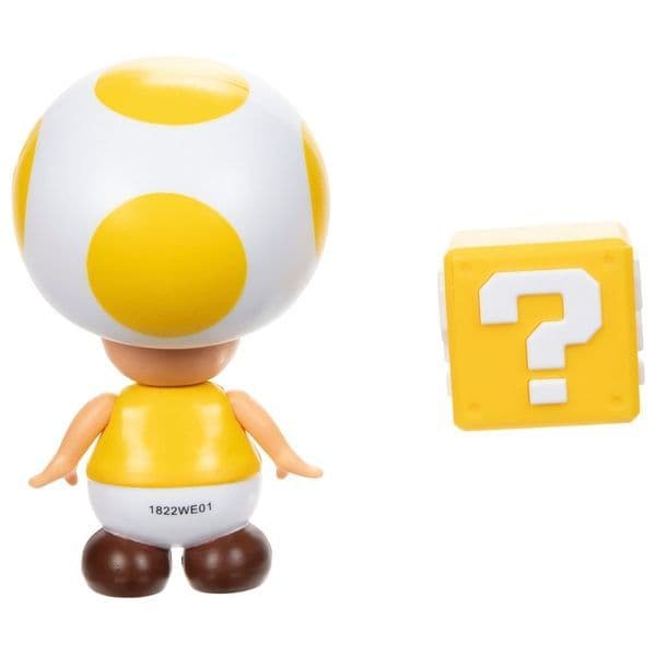 Mario Yellow Toad Nintendo Super Mario Action Figure Yellow Toad 10cm