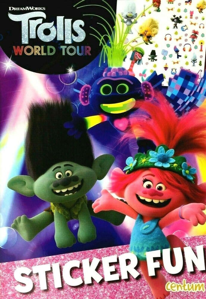 Trolls World Tour Sticker Fun Activity Book