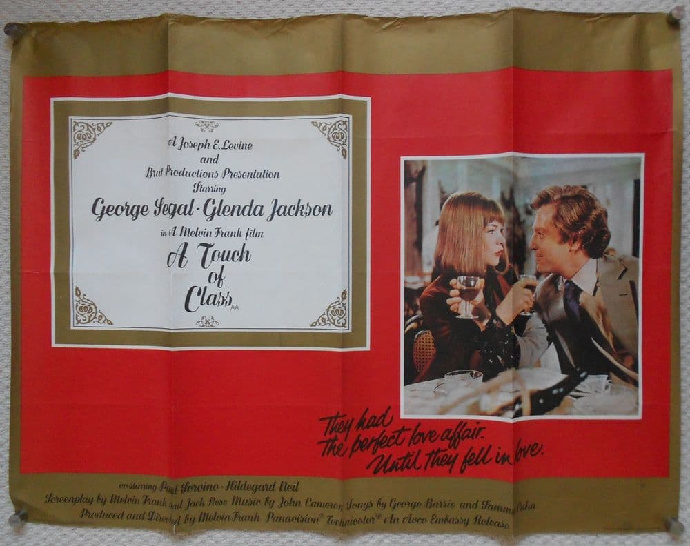 Original Film Posters – A Touch of Class | British Quad Poster