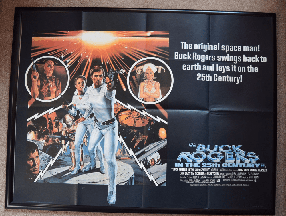 Buck Rogers in the 25th Century 1979 - UK Quad Film Poster