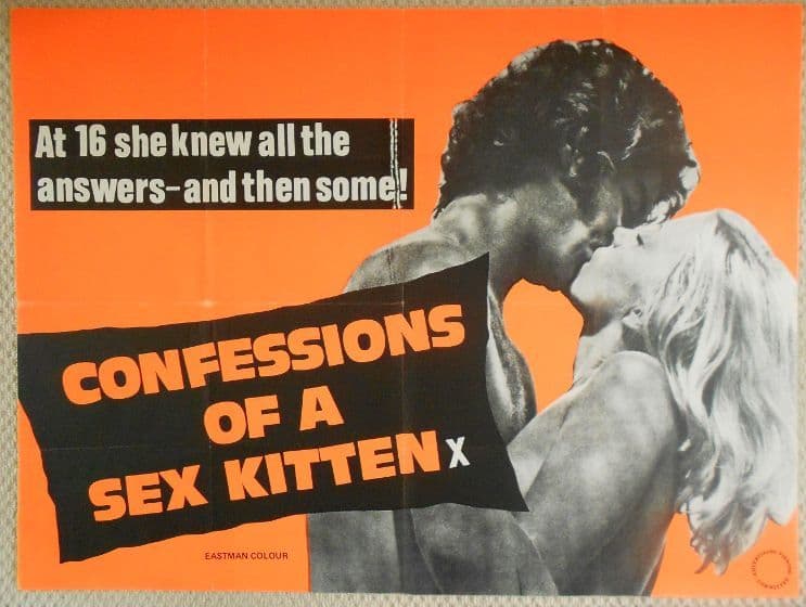 Confessions Of A Sex Kitten Uk Quad Poster Marie Forsa Nadia Henkowa 74