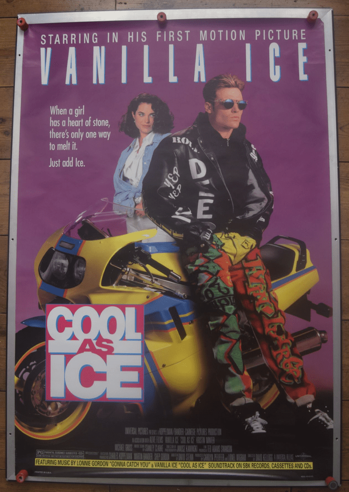 Cool as Ice - Movie Poster Vanilla Ice
