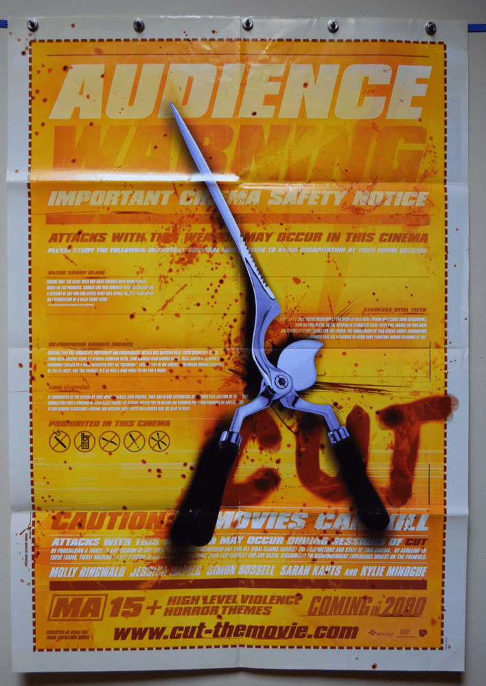 Cut - Australian Film Poster One Sheet