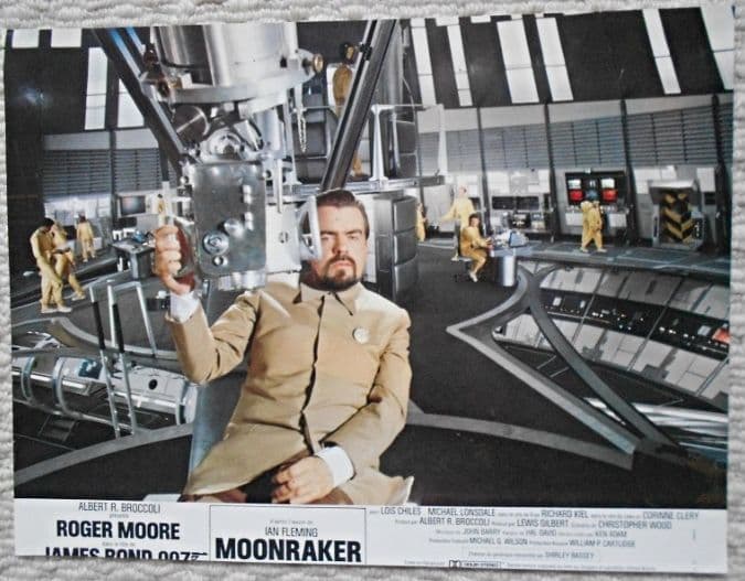 Moonraker Original French still James Bond villain Hugo Drax 79 JB39