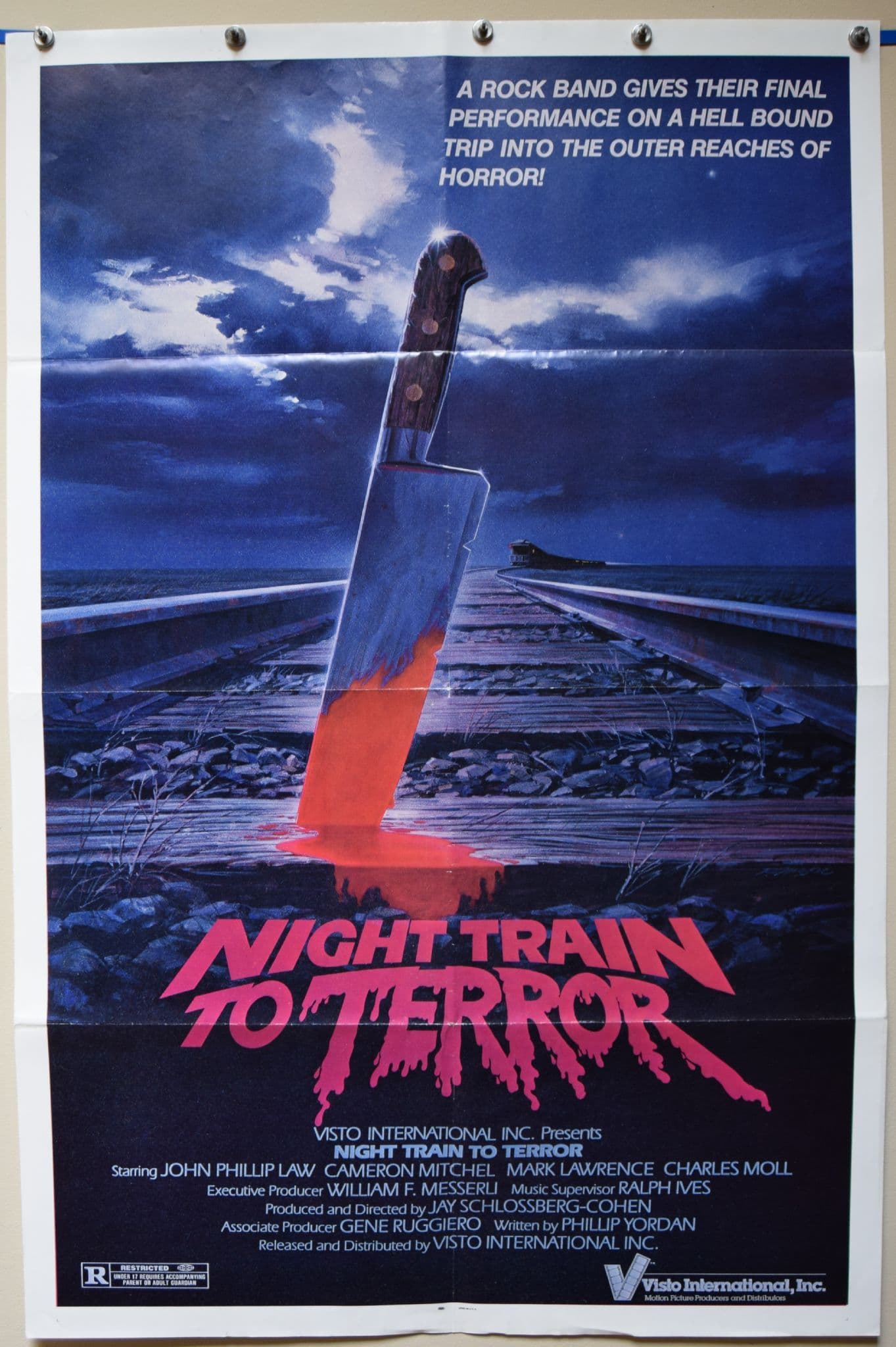Night Train to Terror Horror Poster -US One Sheet