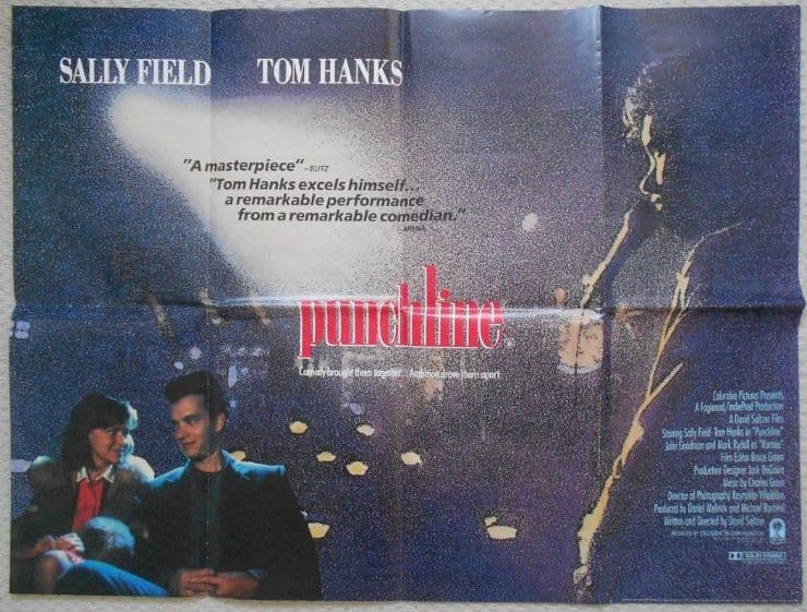 Punchline Original UK Quad Poster Tom Hanks Sally Field 88