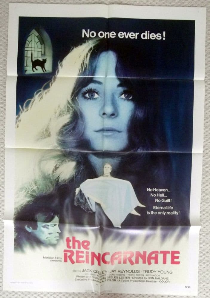 Reincarnate Original Movie Poster Trudy Young Jack Creley 71